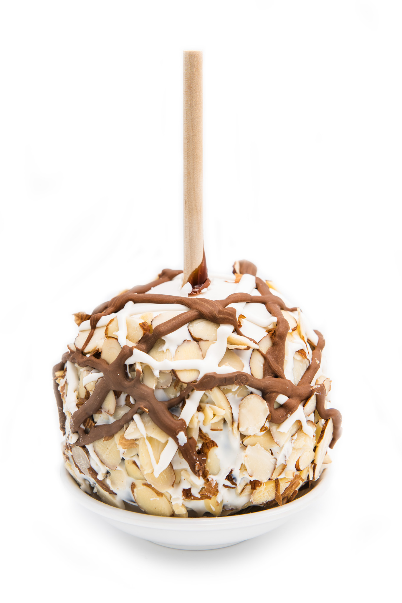 White Chocolate Almond - Sinfully Sweet Apple Company
